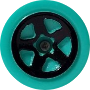 TRANSPARENT YELLOW WHEEL