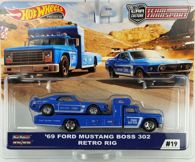 #19 ’69 Ford Mustang Boss 302/Retro Rig (Ford Racing) – Carl's Car Shack