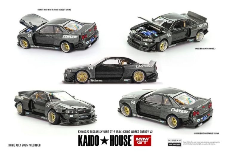 Nissan Skyline GT-R (R34) Kaido Works Greddy – Carl's Car Shack